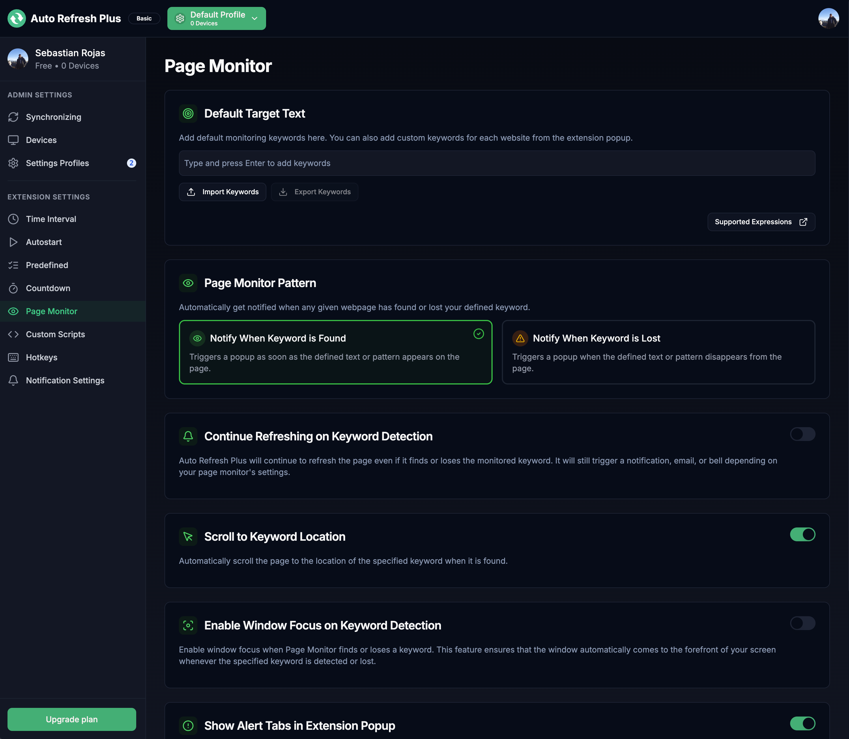 Custom Scripts | Auto Refresh Plus
